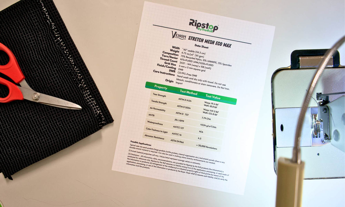 How to Read a Fabric Data Sheet (Without Losing Your Mind) - Ripstop by ...