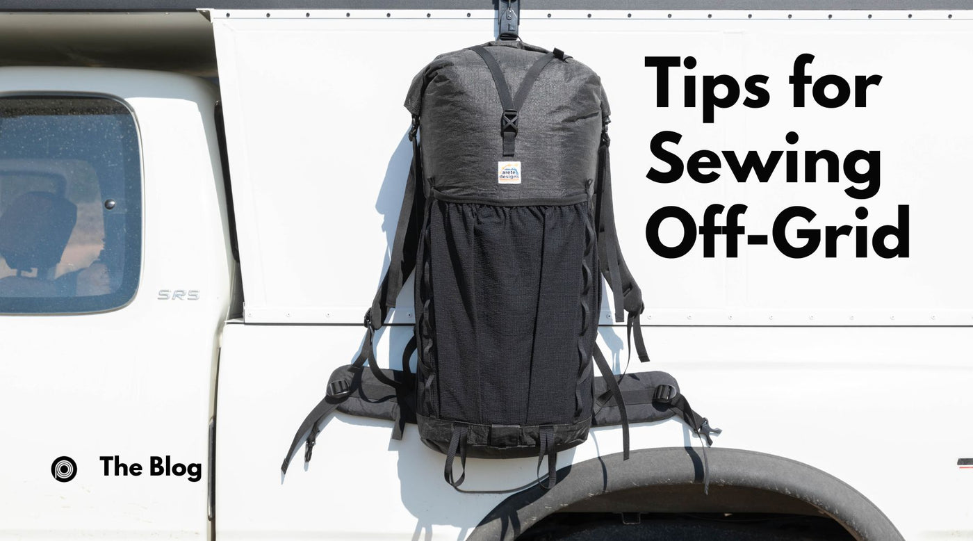 Tips for Sewing Off-Grid - Ripstop by the Roll