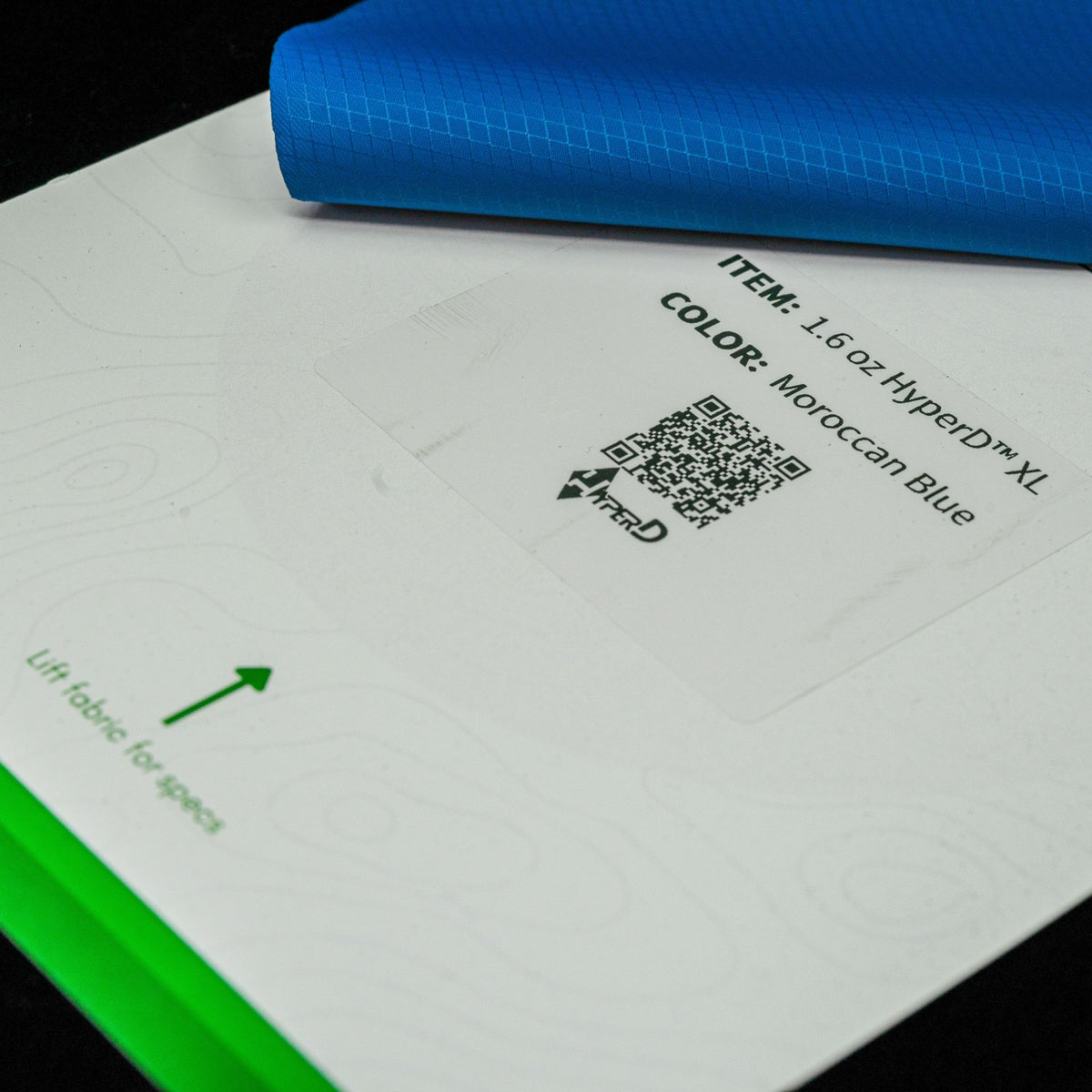 Fabrics Sample Binder | For Dyneema, X-Pac®, ECOPAK, HyperD, and cut ...