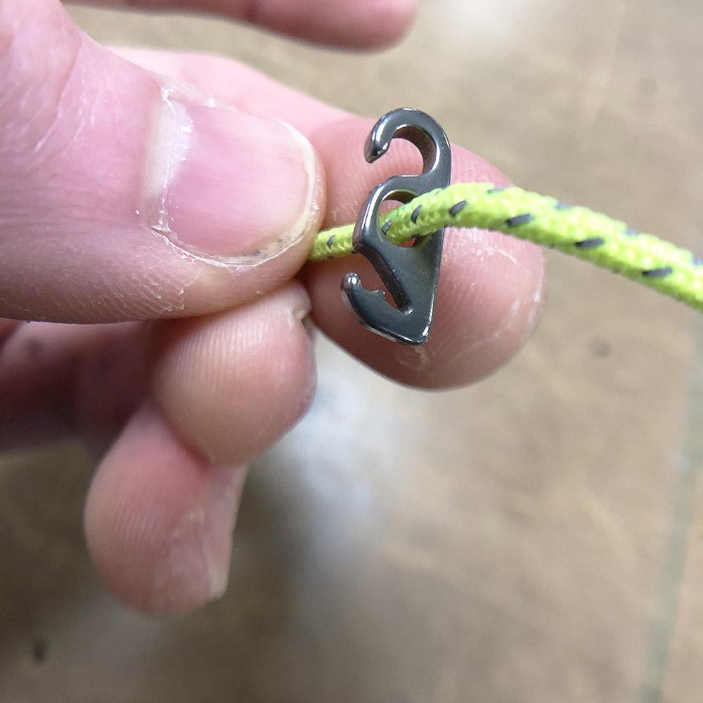 LoopAlien® Titanium Guyline Kit | Ultralight Line Tensioning Hardware ...