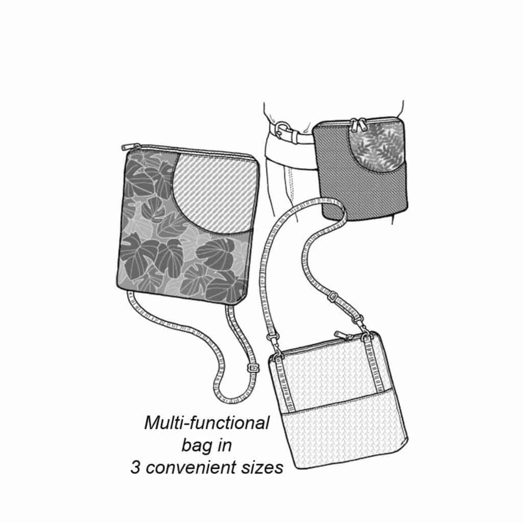 Full Moon Bag Pattern - Ripstop by the Roll